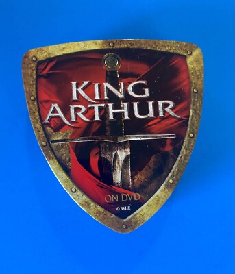 6 KING ARTHUR COASTERS - DVD PROMO Collectible Tin, Cork Backs, Never ...