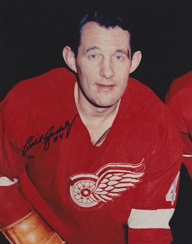BILL GADSBY Signed DETROIT RED WINGS 8x10 PHOTO w/COA | eBay