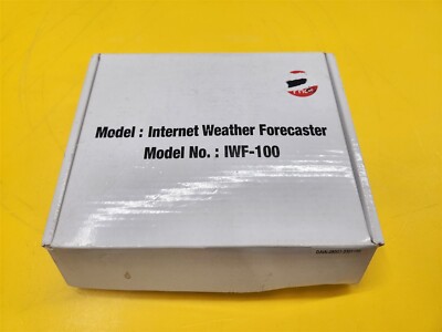 ⭐️⭐️⭐️⭐️⭐️ *AS-IS* Internet Weather Forecaster IWF-100 | eBay