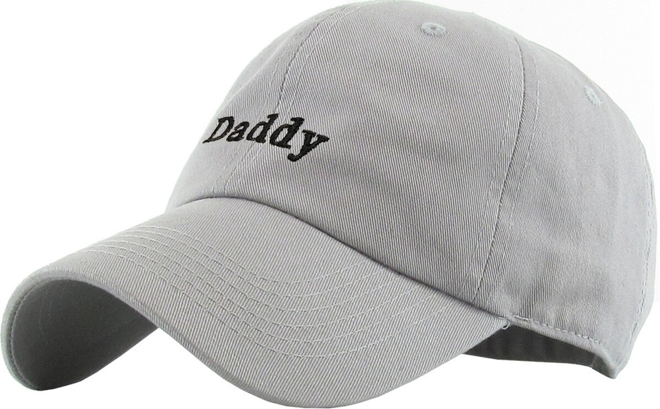 Daddy Embroidery Dad Hat Cotton Adjustable Baseball Cap Unconstructed ...