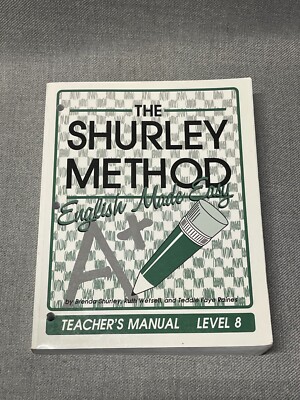 The Shurley Method English Made Easy Teacher's Manual Level 8 With Disc ...