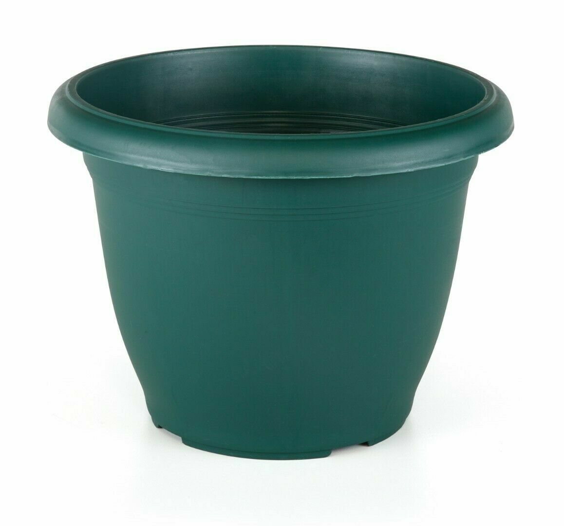 Plastic Round Plant Pots Garden Flower Planters - 6 Sizes Anthracite ...