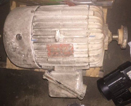 5 HP Motor - 215 Frame - 3 Phase AC Motor Delco - 460V 60 Hz | Model ...