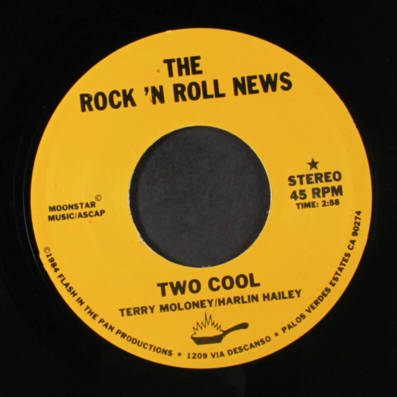 TERRY MOLONEY & HARLIN HAILEY: the rock'n roll news MOONSTAR 7" Single ...