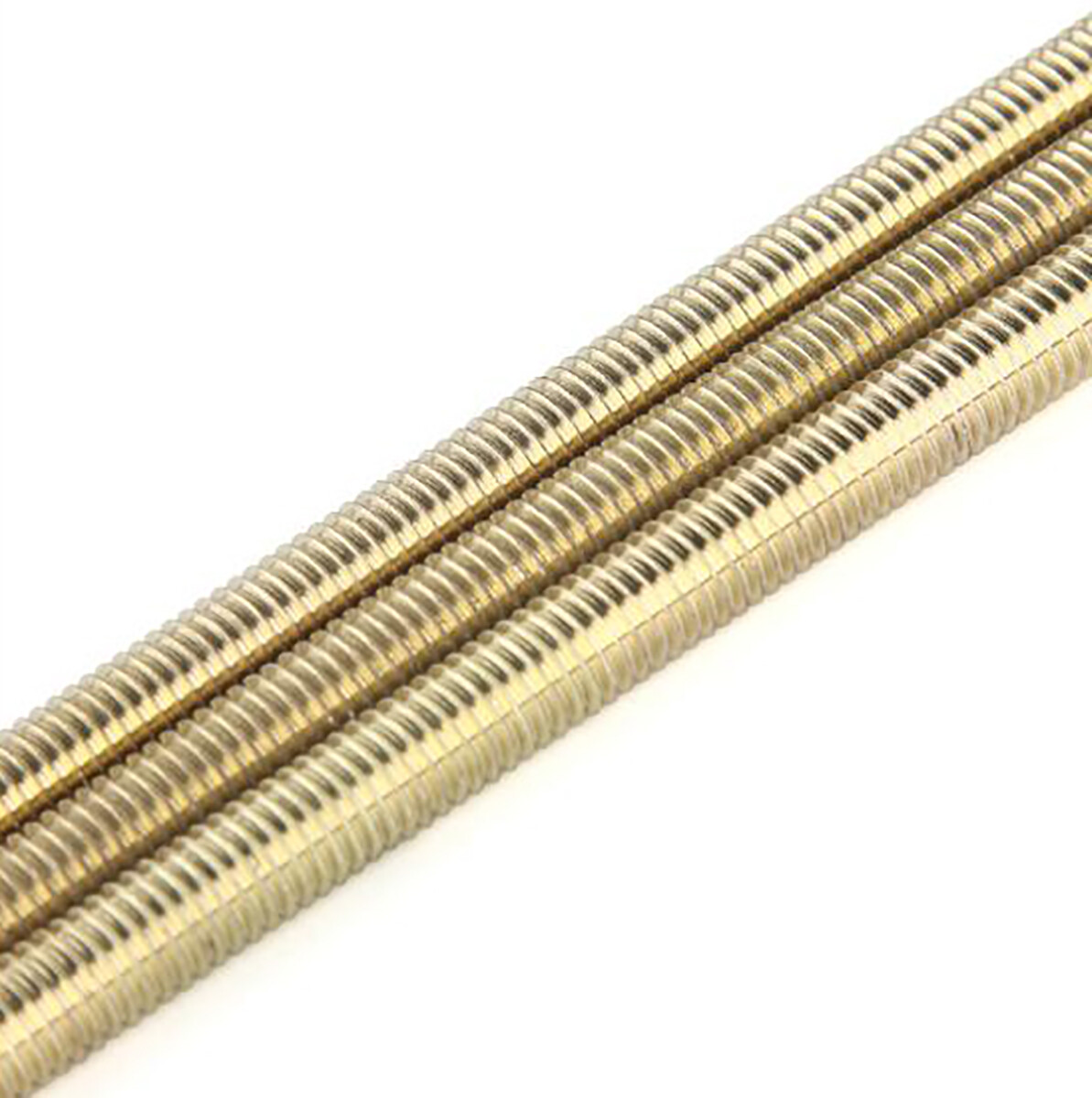 M2-M20 Solid Brass Fully Threaded Rod Bar Studding Allthread 250mm ...