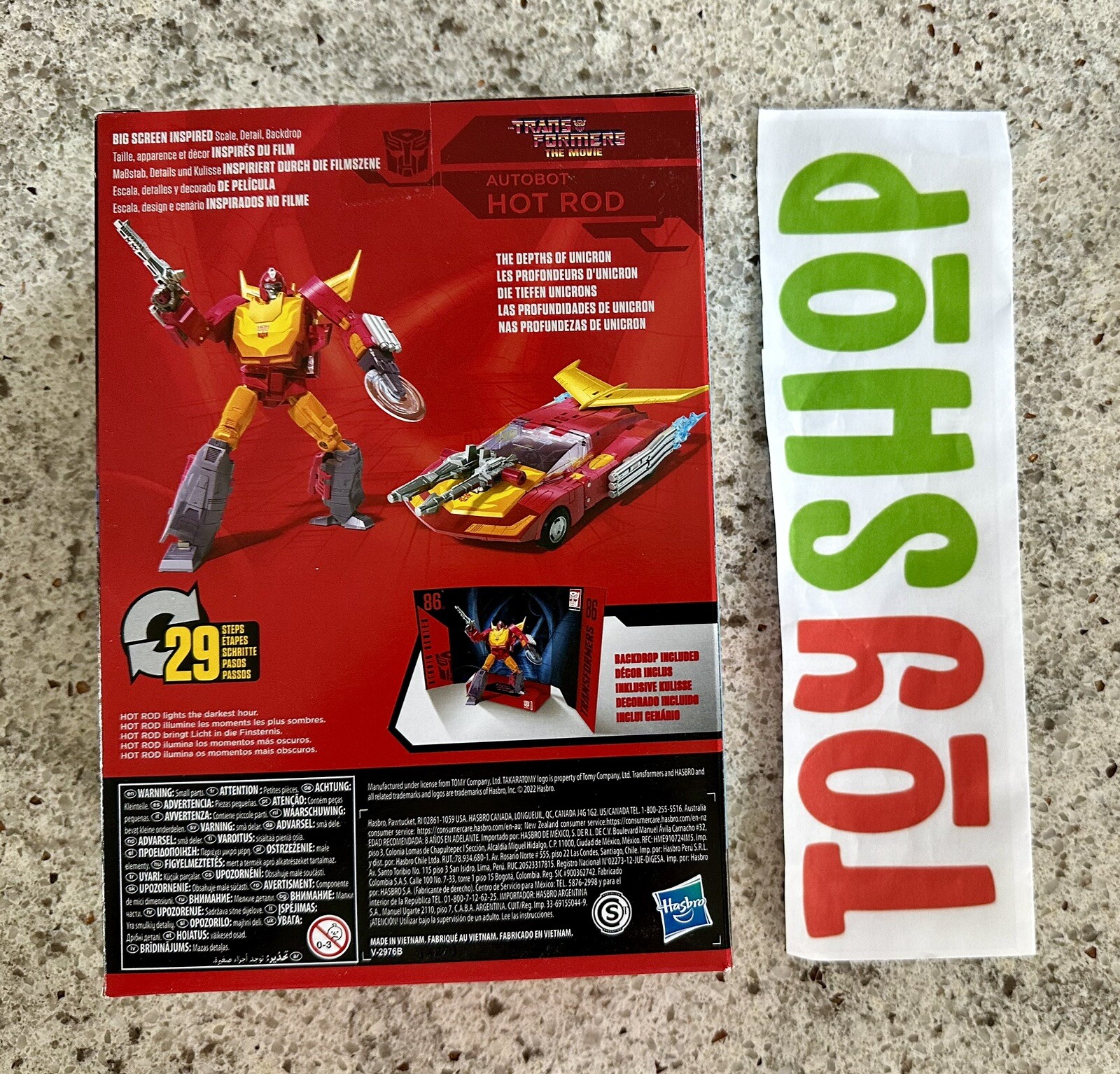 Transformers The Movie Studio Series Hot Rod 86 Voyager Class F0712 NEW ...