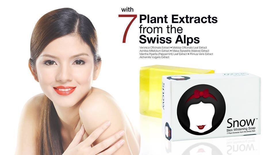 Snow Skin Whitening Lightening Soap 7 Plant Extracts Swiss Alps by Snow ...