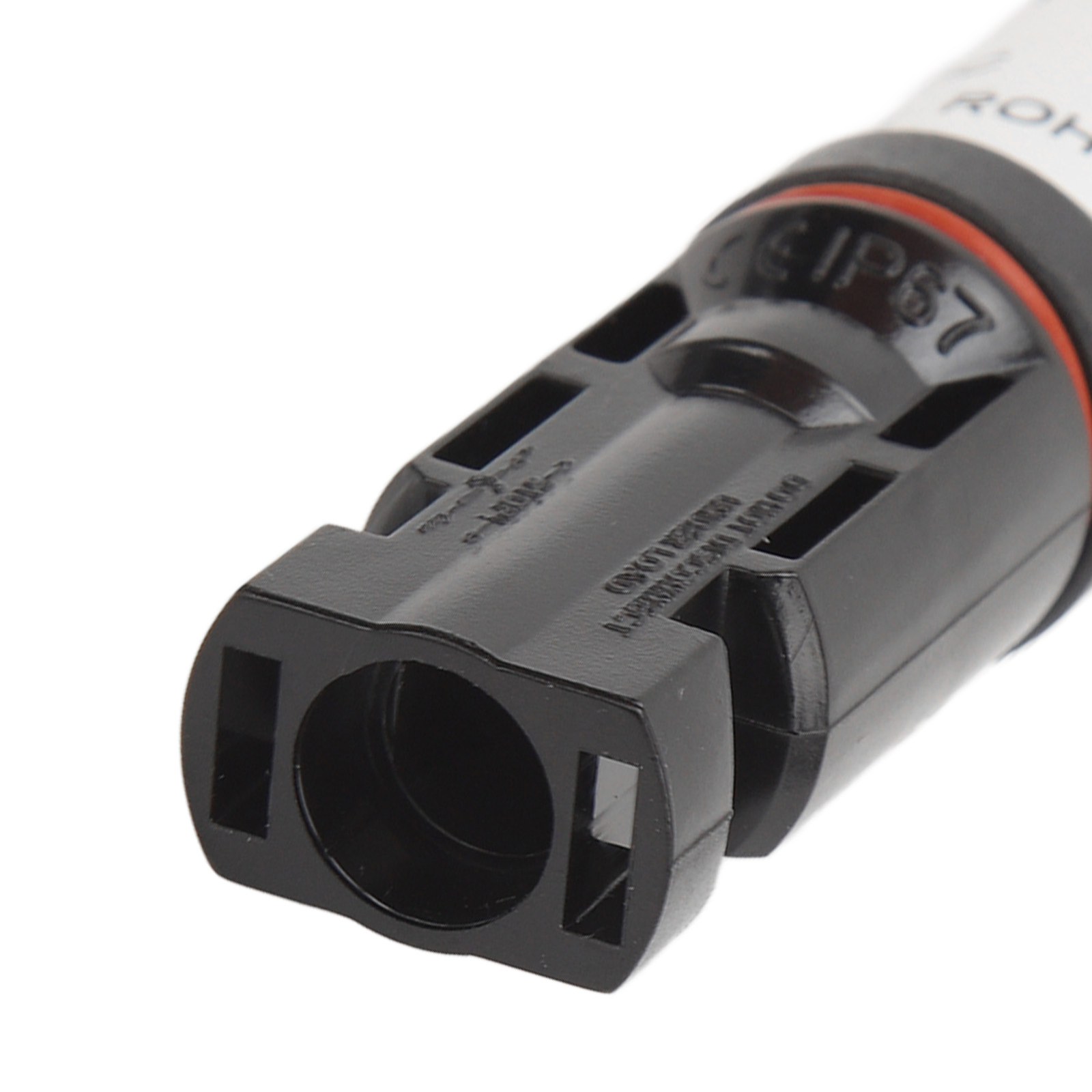 Solar Fuse Connectors 1000V 10A Durable PPO Shell PV Inline Fuse Holder ...