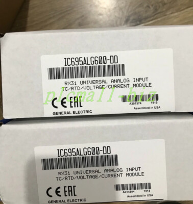 IC695ALG600 RX3i Universal Analog Input Voltage Current Module ...