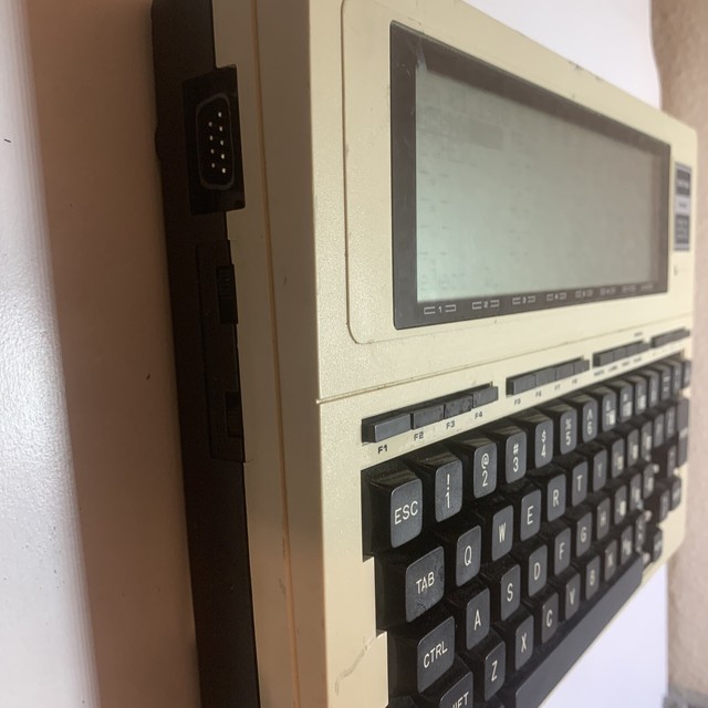 Radio Shack Trs-80 Model 100 Portable Computer 32k Vintage Laptop for ...
