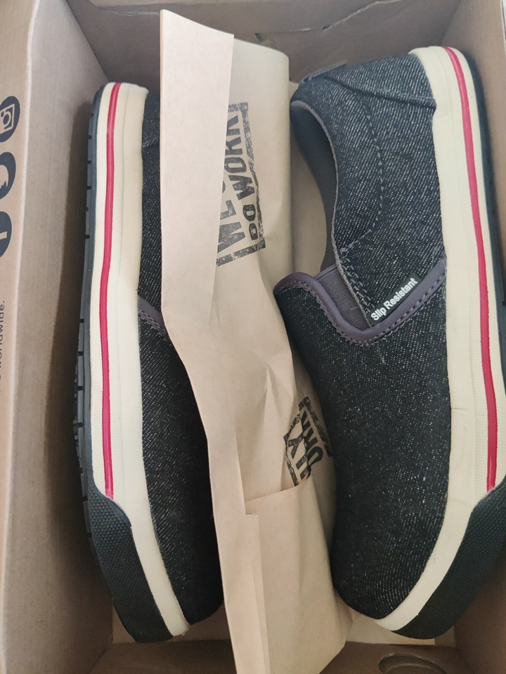 Nautilus Work Shoes Womens Westside Steel Toe Slip Resistant 1435 Size ...