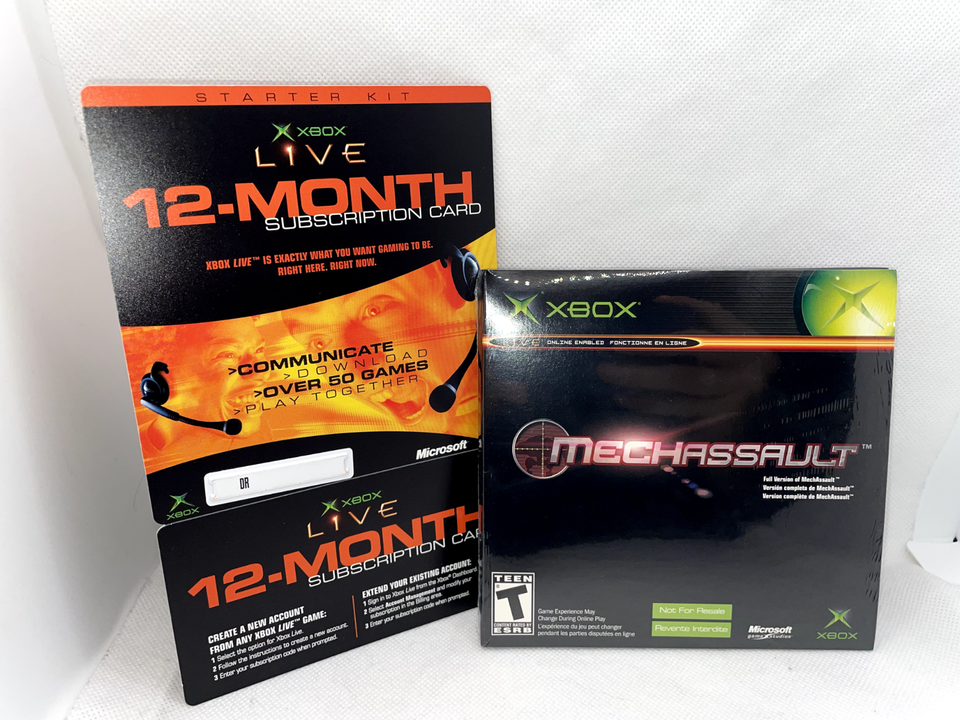 Original Xbox Live Starter Kit Communicator Headset - with Sealed ...