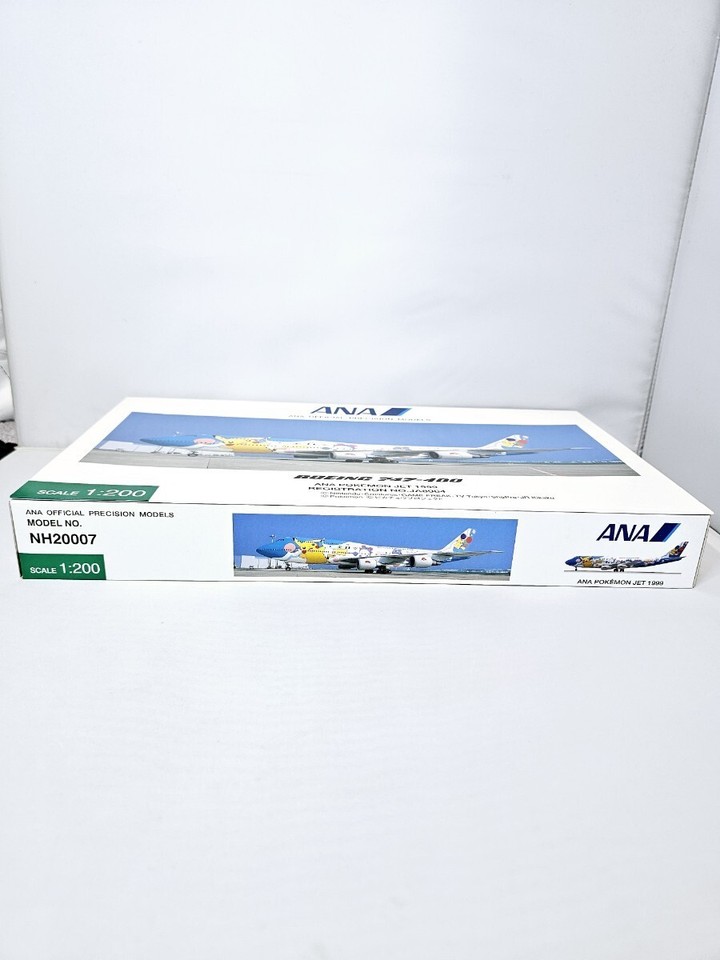 All Nippon Airways Trading NH20007 B747-400 ANA POKEMON JET 1999 ...