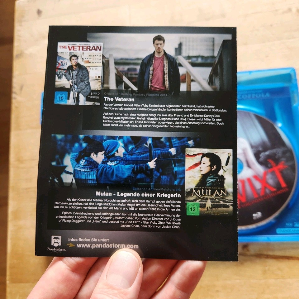 Twixt 3D + 2D Blu Ray Horror Val Kilmer Francis Ford Coppola Region B ...