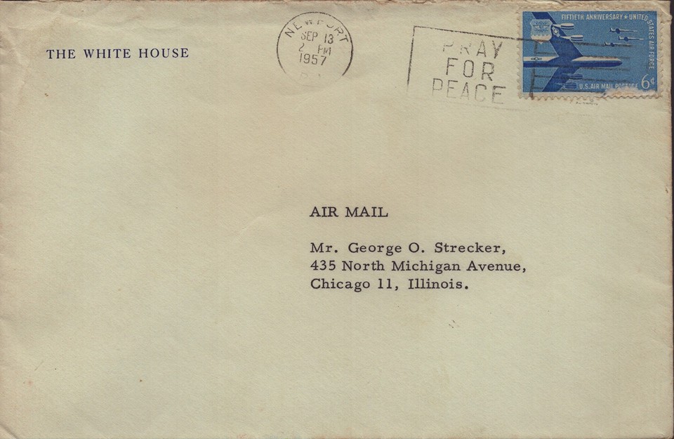 DWIGHT D. EISENHOWER - TYPED LETTER SIGNED 09/13/1957 | eBay