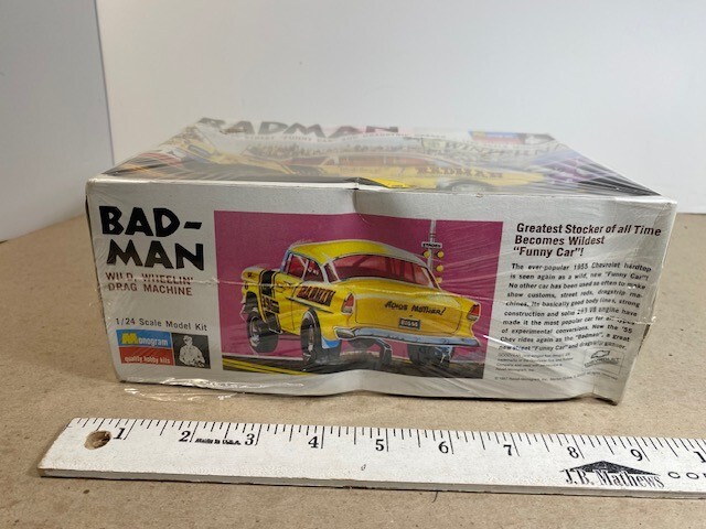 RARE Monogram Tom Daniel BADMAN 1955 Chevy Street Gasser 1/24 Scale ...