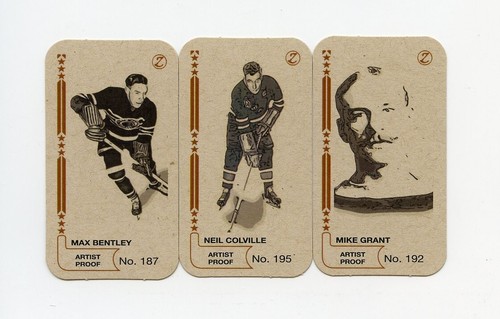 #2200364 MAX BENTLEY NEIL COLVILLE MIKE GRANT HOF Hockey Card Lot | eBay