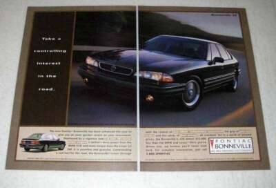 1994 Pontiac Bonneville SE Car Ad - Take Interest | eBay