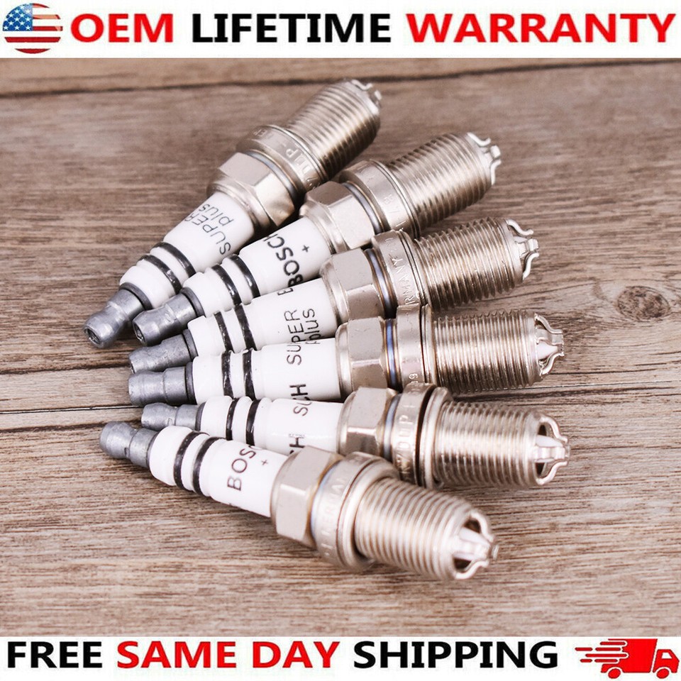 6pcs 0242236562 For BMW Spark Plugs Platinum+4 4417 E39 E46 E83 E36 E53 ...