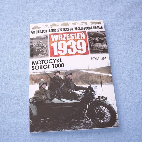 Sokół 1000 Pre-war heavy motorcycle Sokol CWS M111 / Polish armament in ...