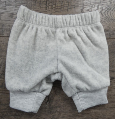 Baby Girl Boy Clothes Nwot Amazon Essential Preemie Light Gray Fleece ...