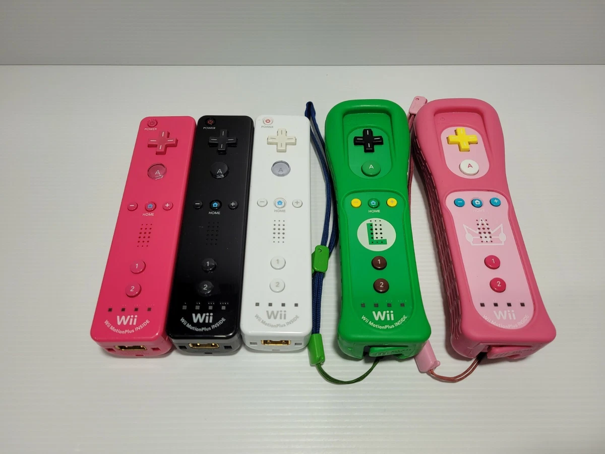 Nintendo Wii Remotes Motion Plus Mario Bowser Peach And, 54% OFF