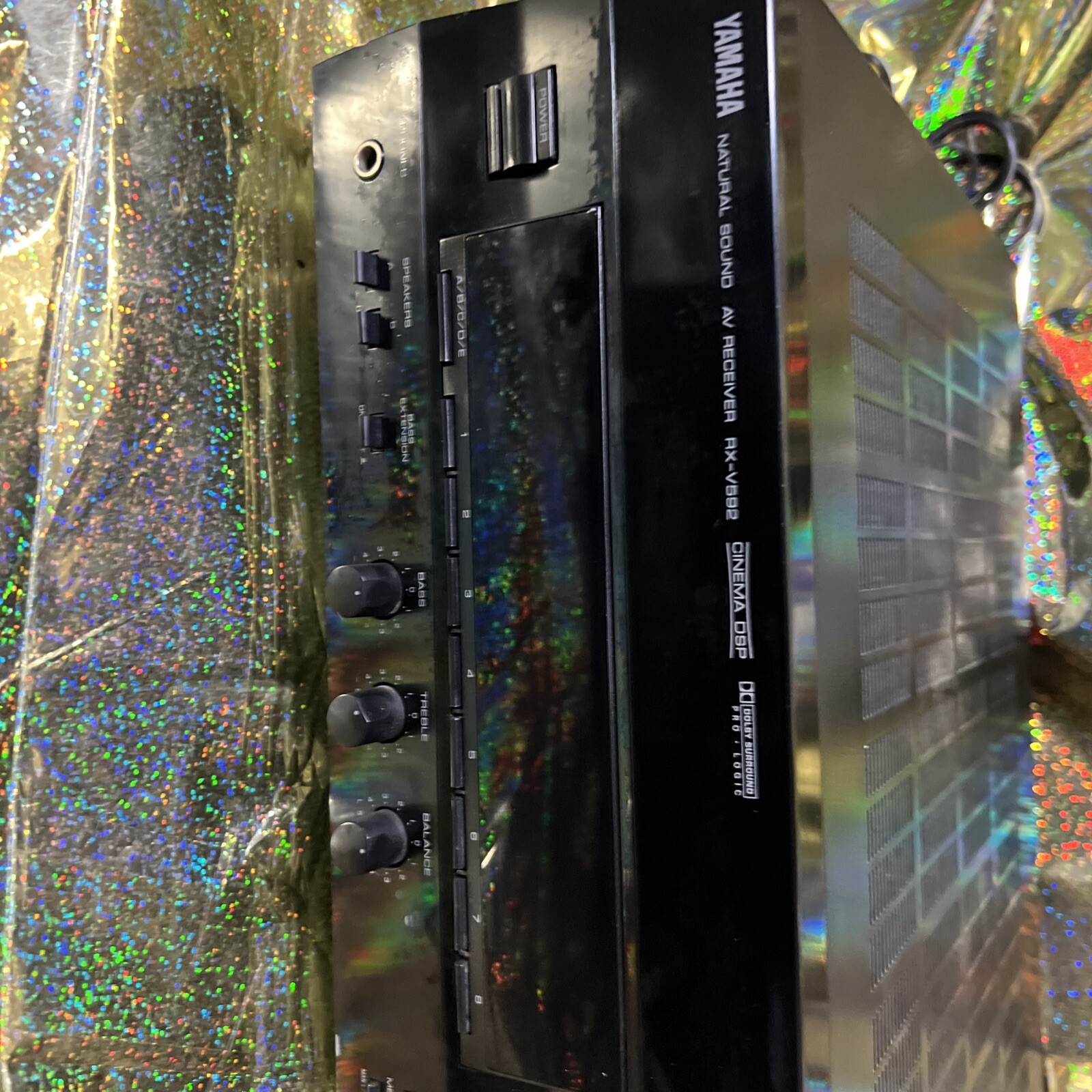 yamaha natural sound AV receiver RX-V592 | eBay