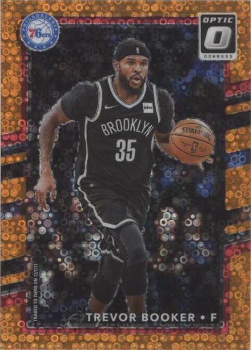 2017-18 Panini Donruss Optic - Trevor Booker #12 Fast Break Orange ...