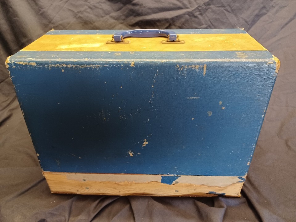 Vintage Sewmor Sewing Machine Style 414 BEAUTIFUL- Original Case ...