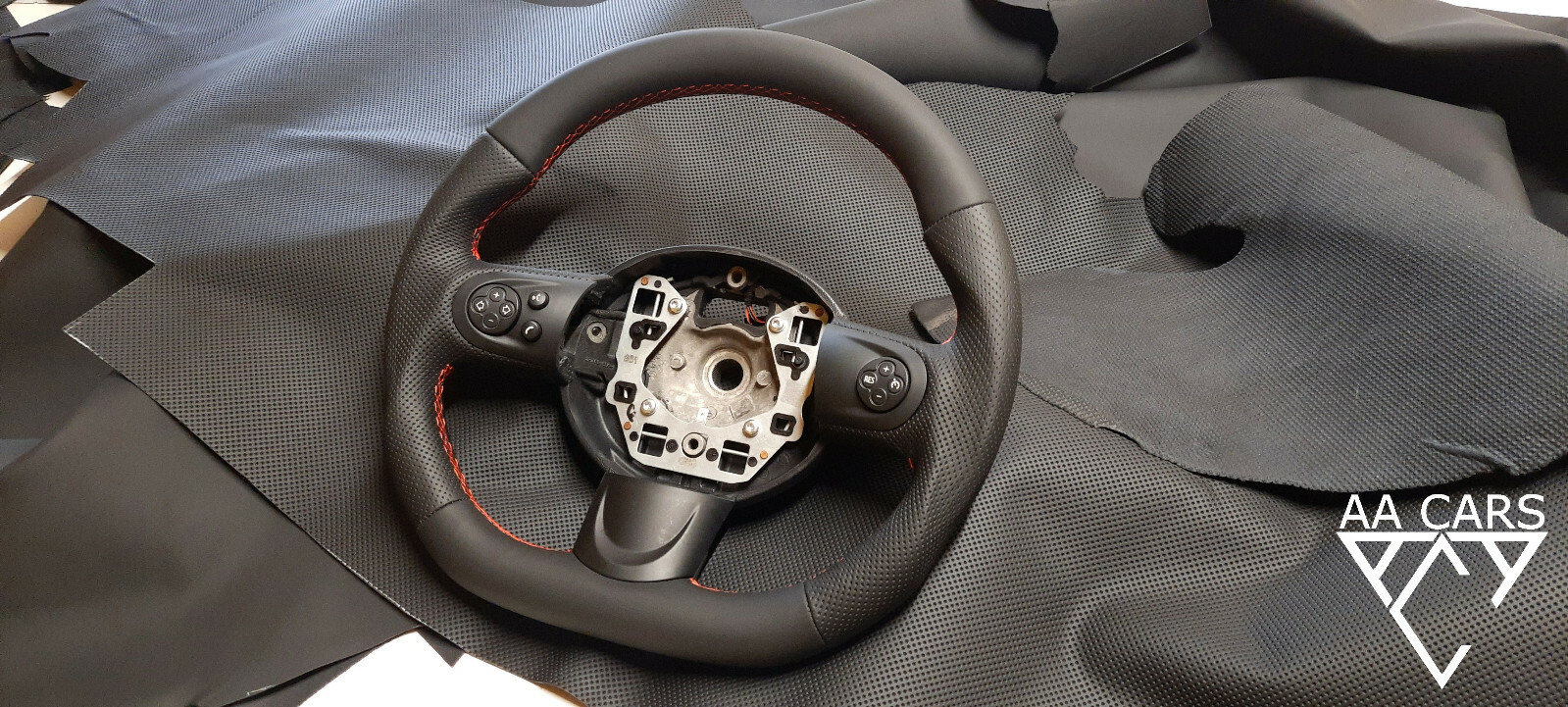 Steering Wheel MINI COOPER R55 R56 R57 R58 R59 R60 R61 Flat Bottom ...