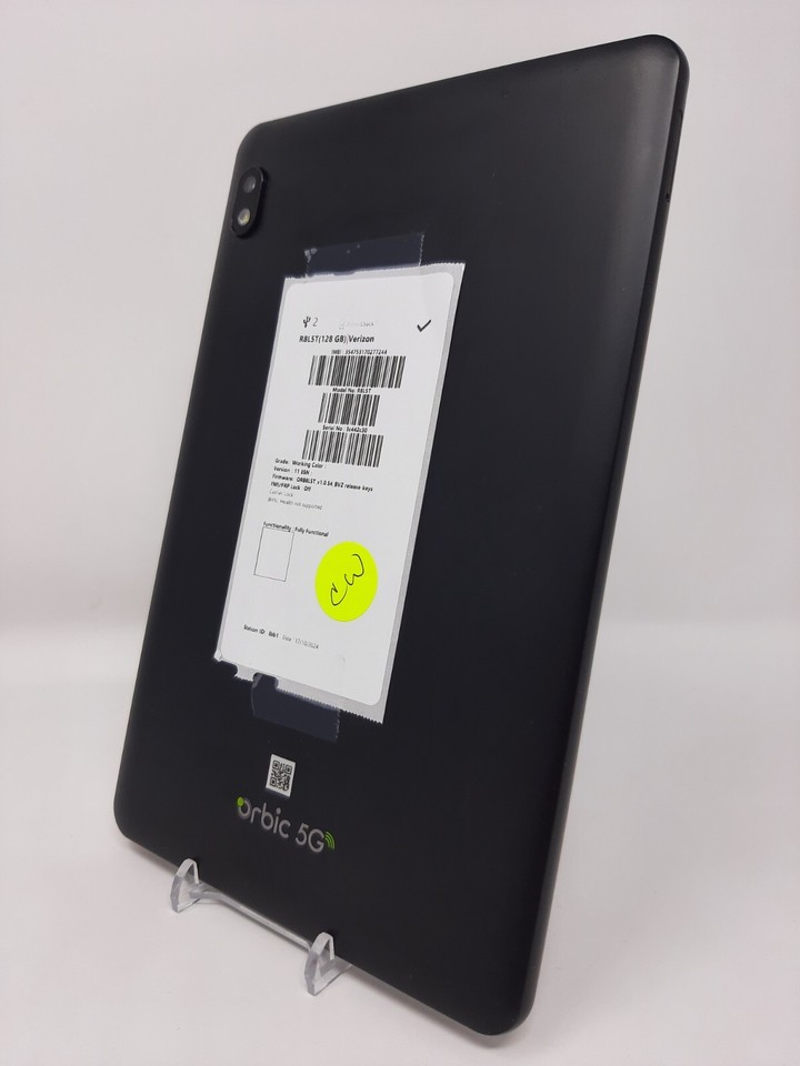 Orbic Tab 8 5G 128GB, Wi-Fi + Cellular, (Unlocked) 8" R8L5T | eBay