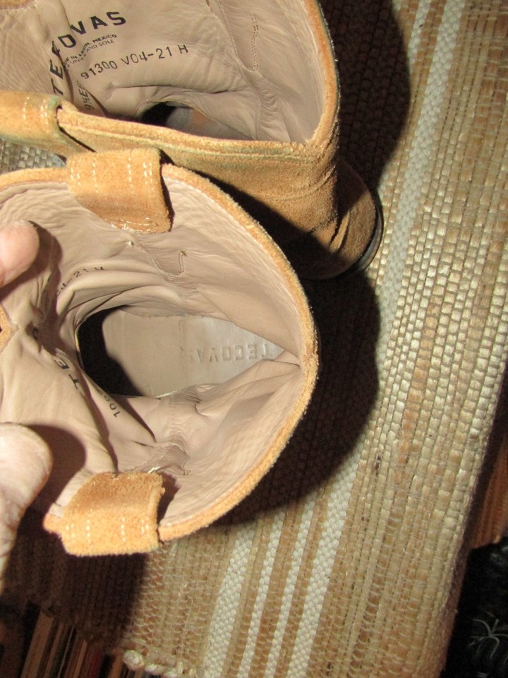 Tecovas The Shane Roper Cowboy Boots Honey Suede Brown Western Men’s ...