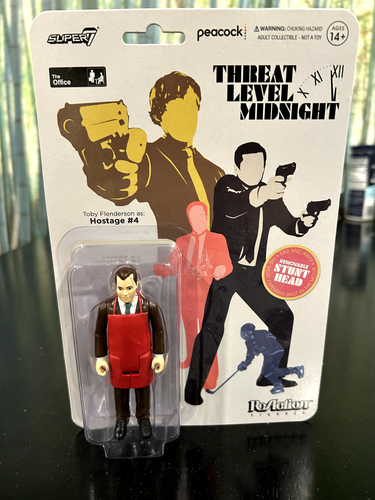 Toby Flenderson as Hostage #4 THREAT LEVEL MIDNIGHT The Office TV Show ...