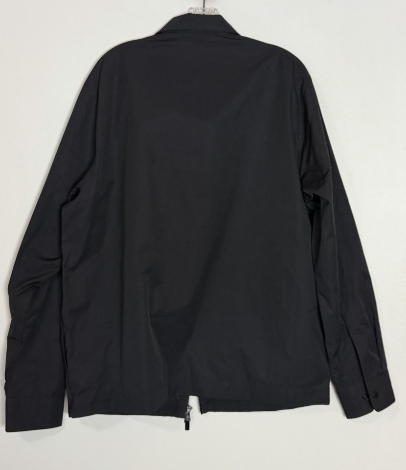 Hugo Boss P-Olson Shirt Jacket Size L RETAIL $249 black #254 | eBay