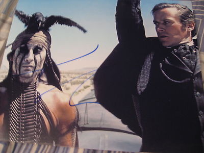 ARMIE HAMMER SIGNED AUTOGRAPH 8x10 PHOTO THE LONE RANGER PROMO IN ...