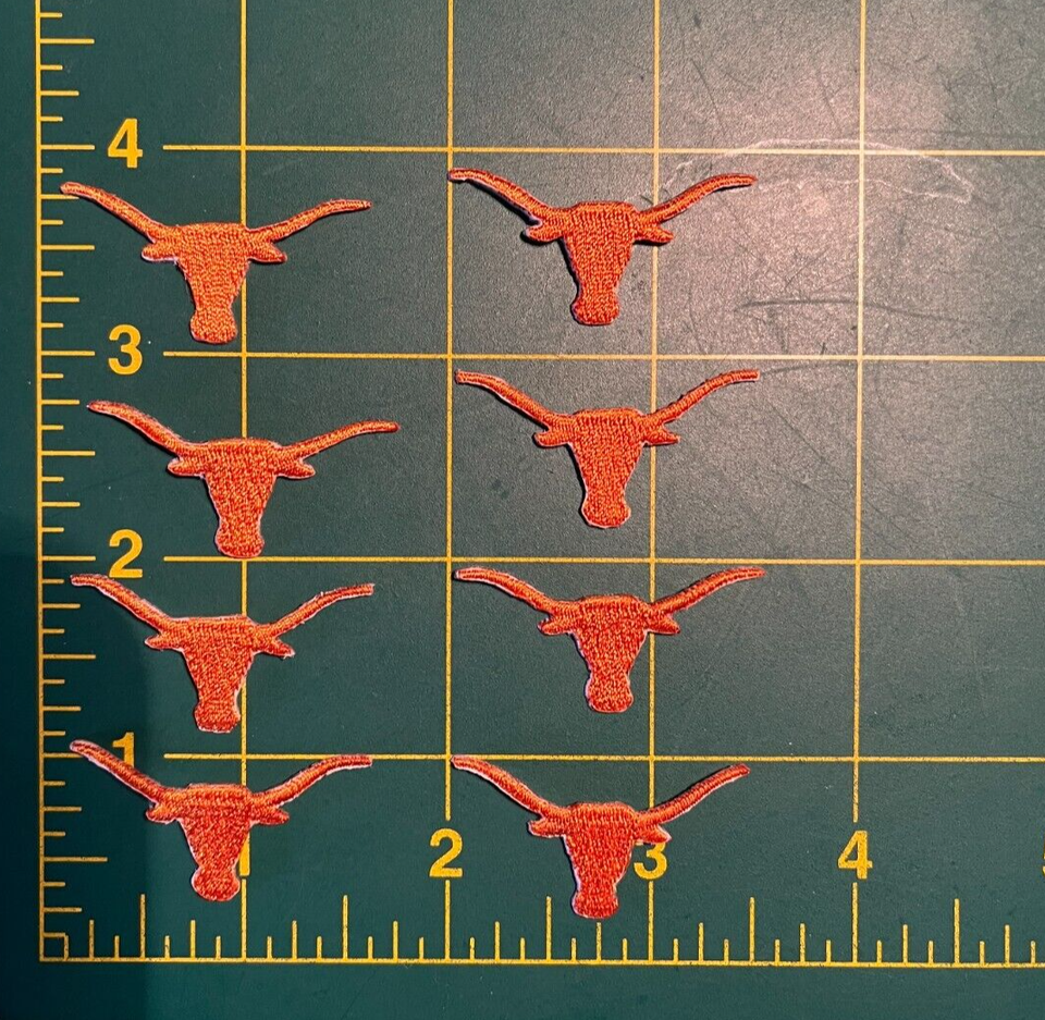 u of t texas longhorns university of texas iron on patches TX applique ...