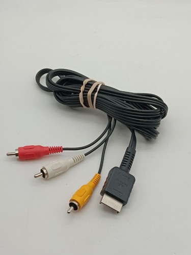 Genuine Sony OEM RCA AV Audio/video Cable For PlayStation PS1 PS2 | eBay