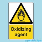 Oxidising Agent Warning Sign | eBay