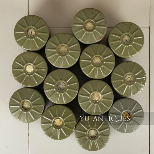 Serbia Yugoslavia Green Military Civil Filter 60mm For M59 MC1 Gaz Mask ...