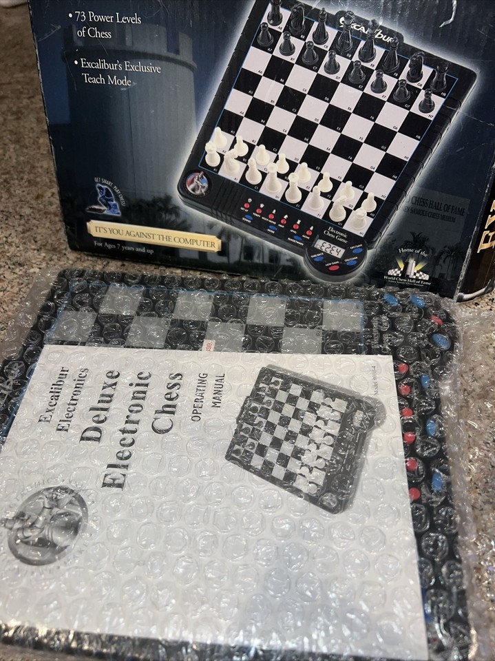 Excalibur Deluxe Electronic Chess Game. | eBay