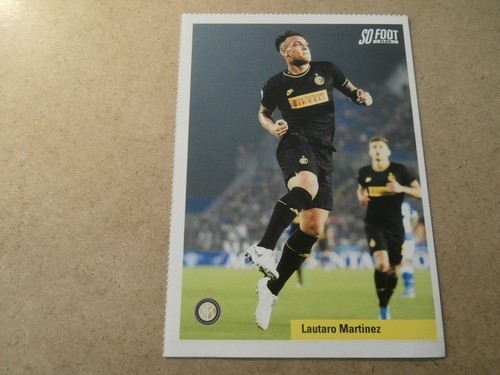 LAUTARO MARTINEZ, INTER MILAN, FOOTBALL ROOKIE CARD SO FOOT (JT29) | eBay