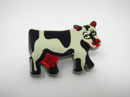 Vintage Collectible Pin: COW Amazing Design Made in USA Rare | eBay