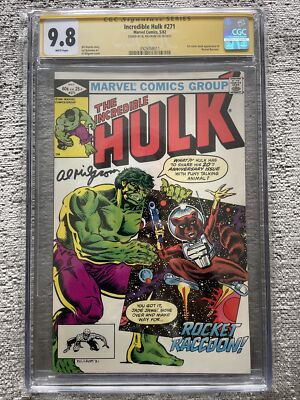 Incredible Hulk #271 CGC 9.8 1st Rocket Raccoon Marvel 1982 Al Milgrom ...
