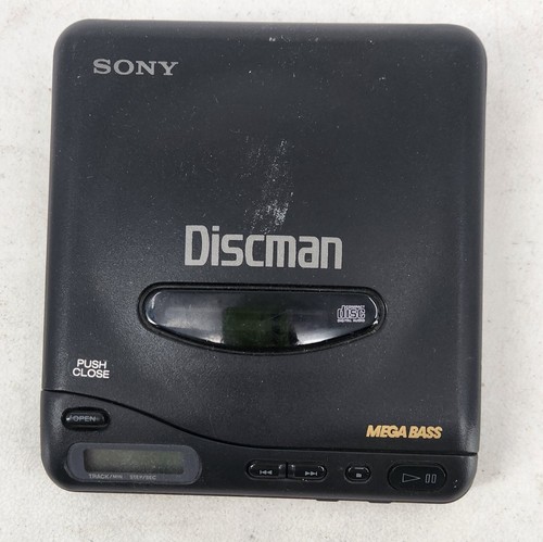 Sony Discman D-11 Mega Bass Personal Portable CD Player *Parts Repair ...