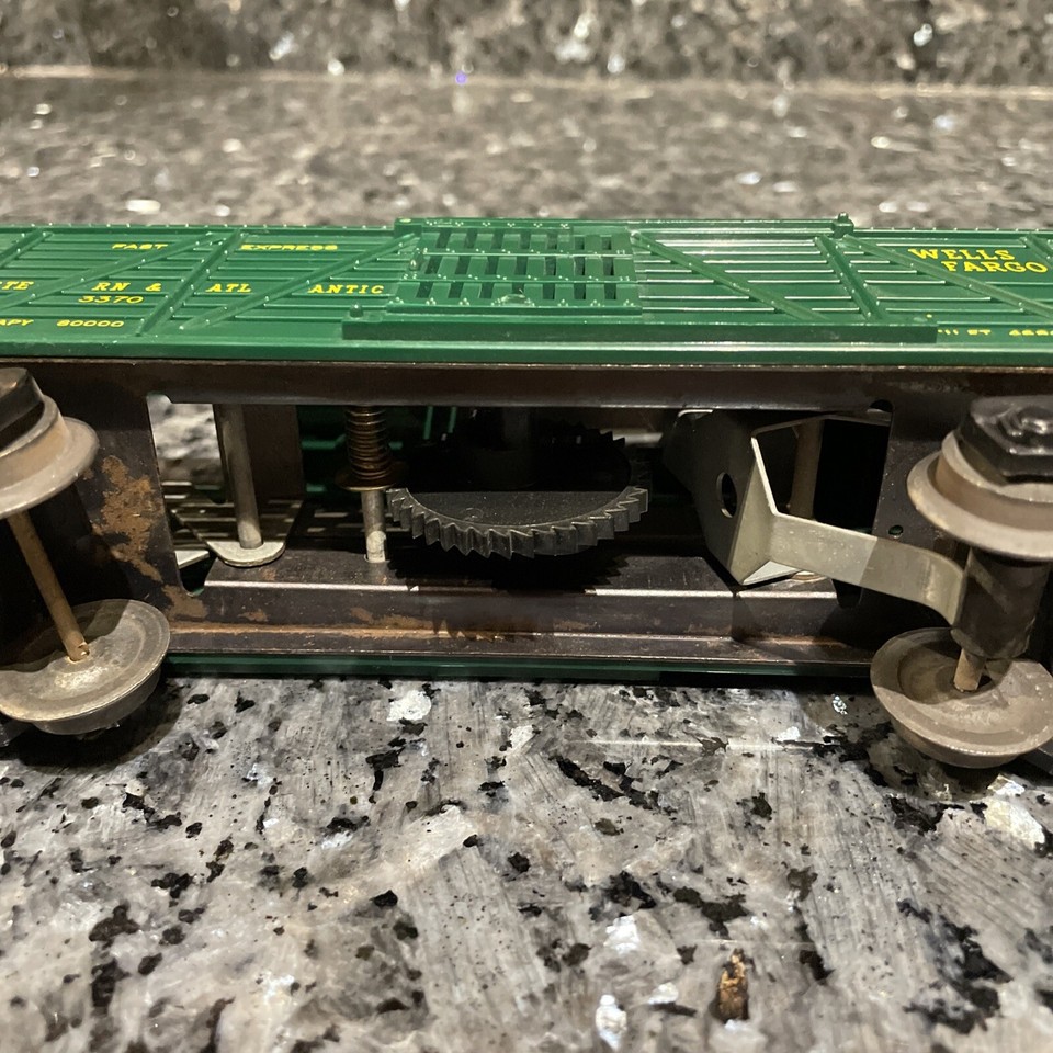 Lionel #3370 Wells Fargo Sheriff & Outlaw Car W&A Year 1961 Postwar ...