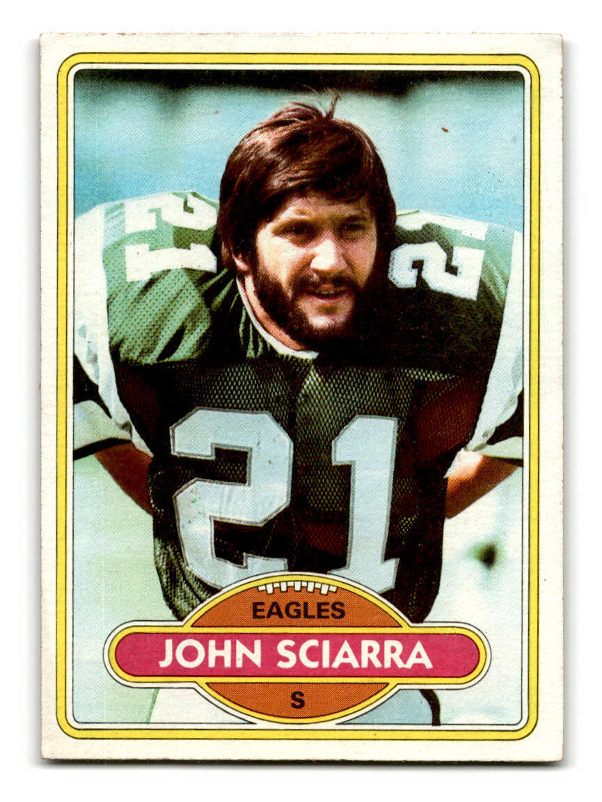 1980 Topps John Sciarra #397 Philadelphia Eagles | eBay