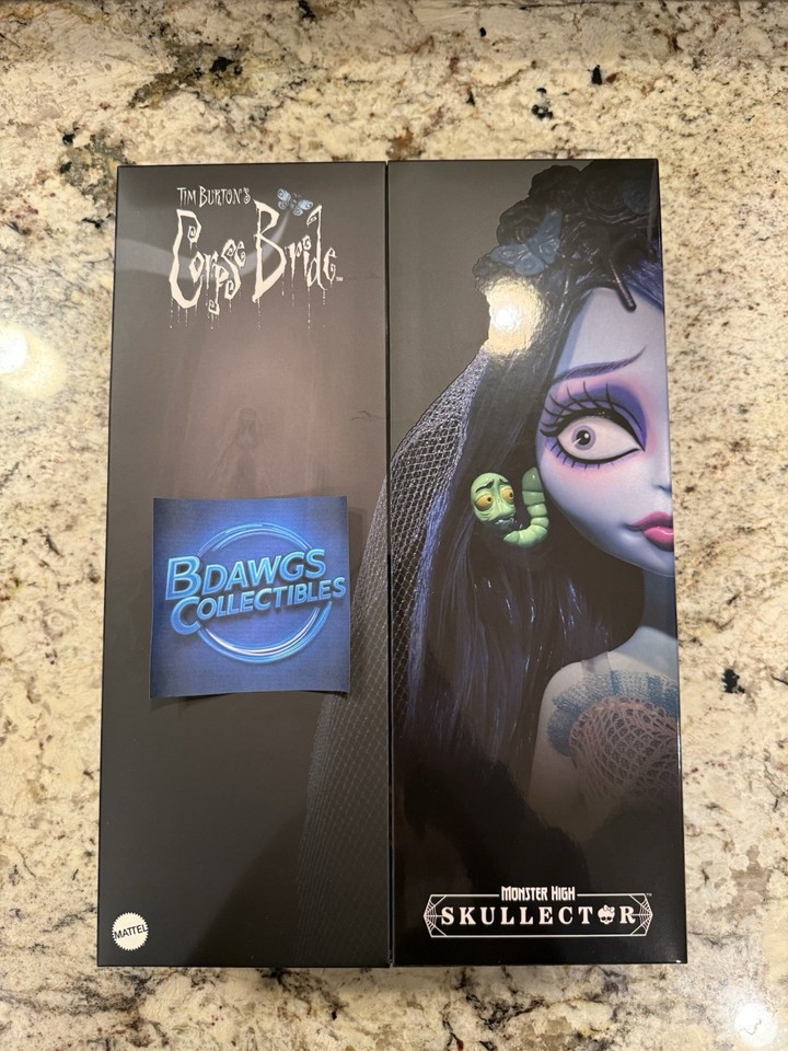 Monster High Tim Burton's Corpse Bride Emily Skullector Fashion Doll | eBay