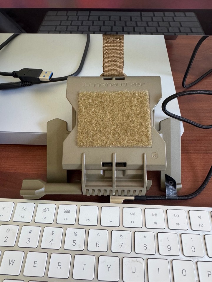 Juggernaut Defense Tactical Smart Device Case FZ-N1 W/ Juggernaut PALS ...