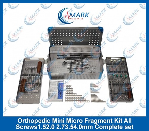 Orthopedic Mini Micro Fragment Kit All Screws1.5/2.0/ 2.7/3.5/4.0mm ...
