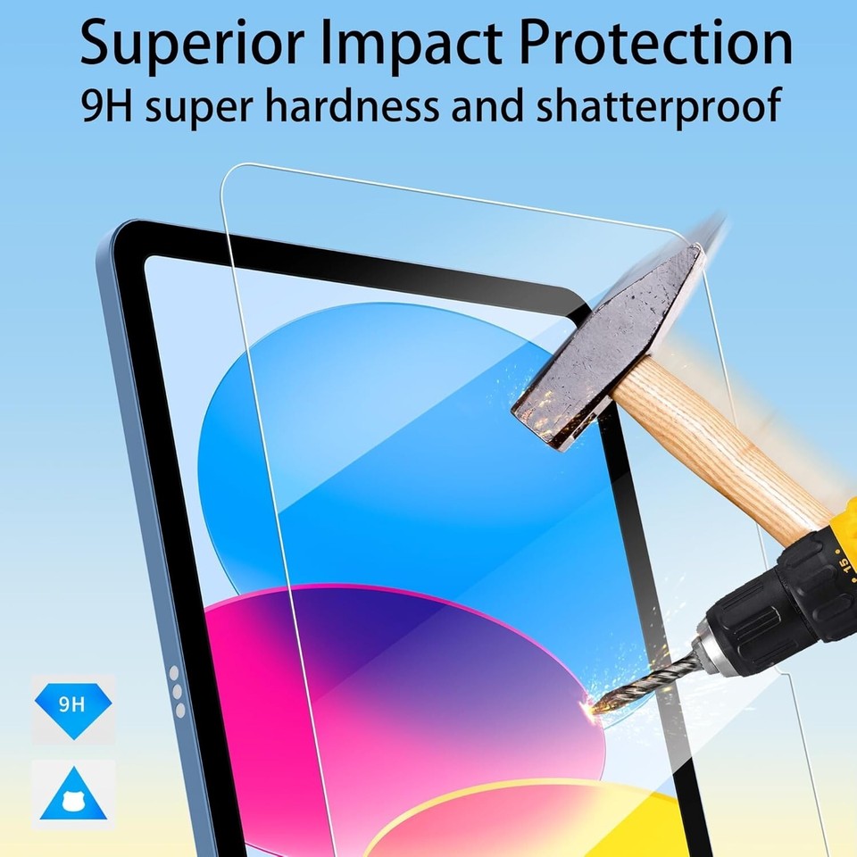 Tempered Glass Screen Protector For iPad 11th Generation 11" 2025/ 10th ...
